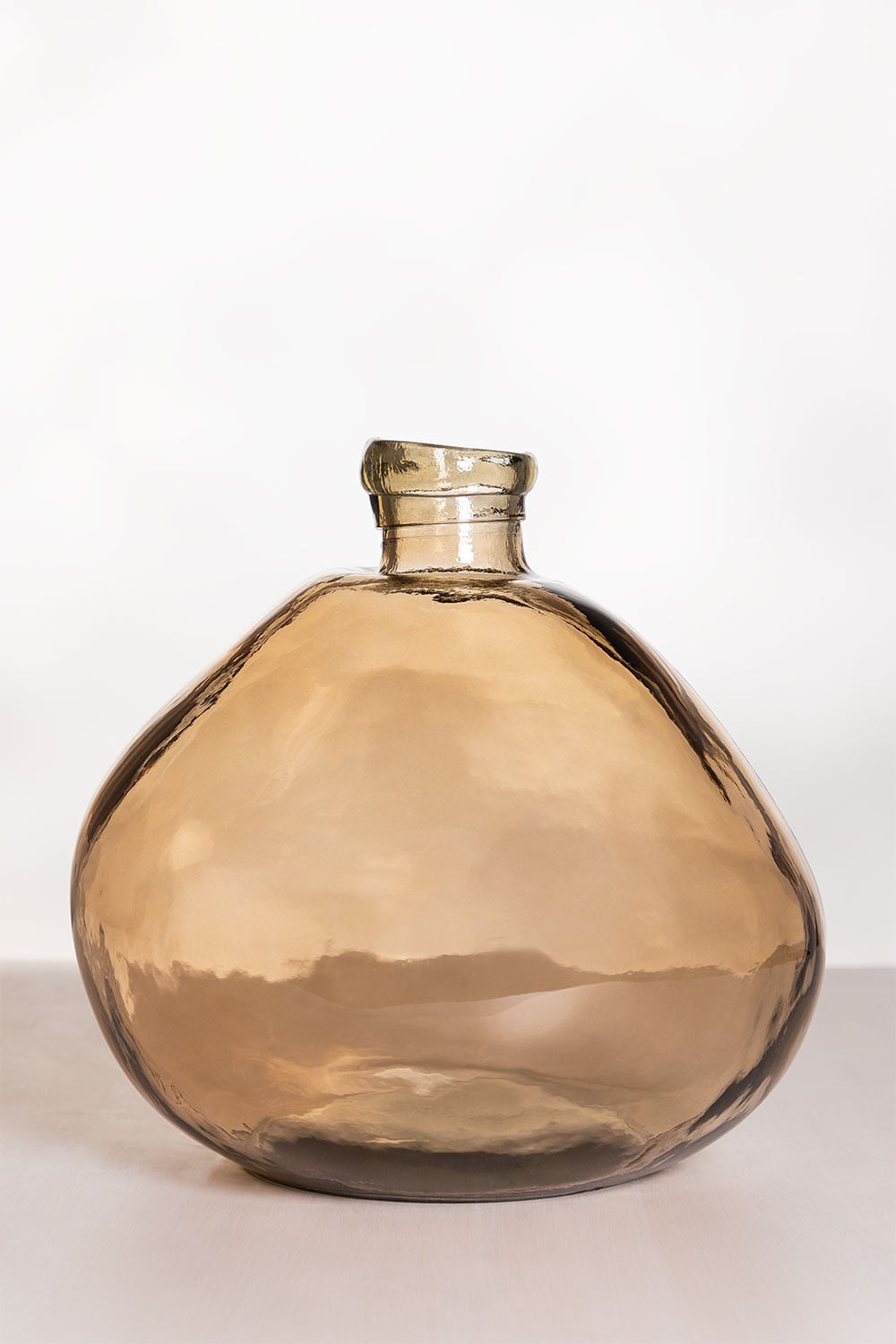 Vase aus recyceltem Glas 50 cm Boyte - SKLUM