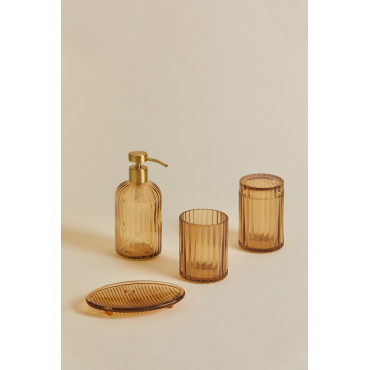 Gariel Badezimmer-Set aus Glas - SKLUM