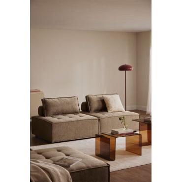 2-teiliges modulares Sofa aus Vermont-Stoff - SKLUM