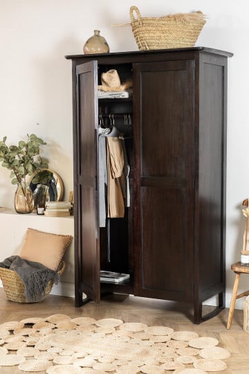 Offener Kleiderschrank aus Bambus Albin - SKLUM