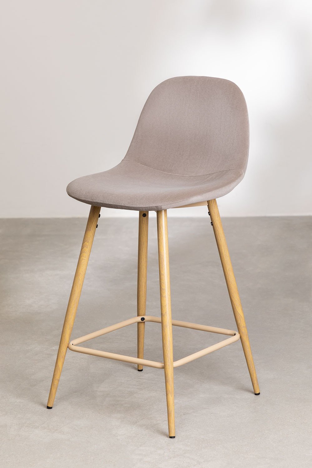 Barhocker aus Samt Glamm - SKLUM