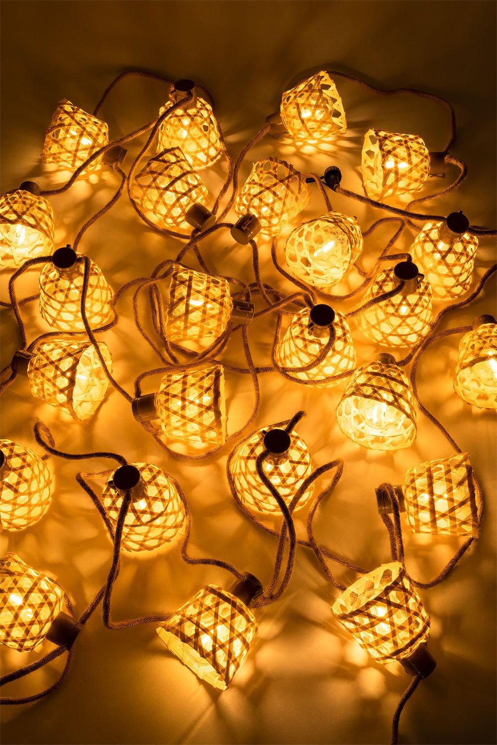 Garten-Girlande mit LED-Lichtern 15,70 m Ducrot - SKLUM