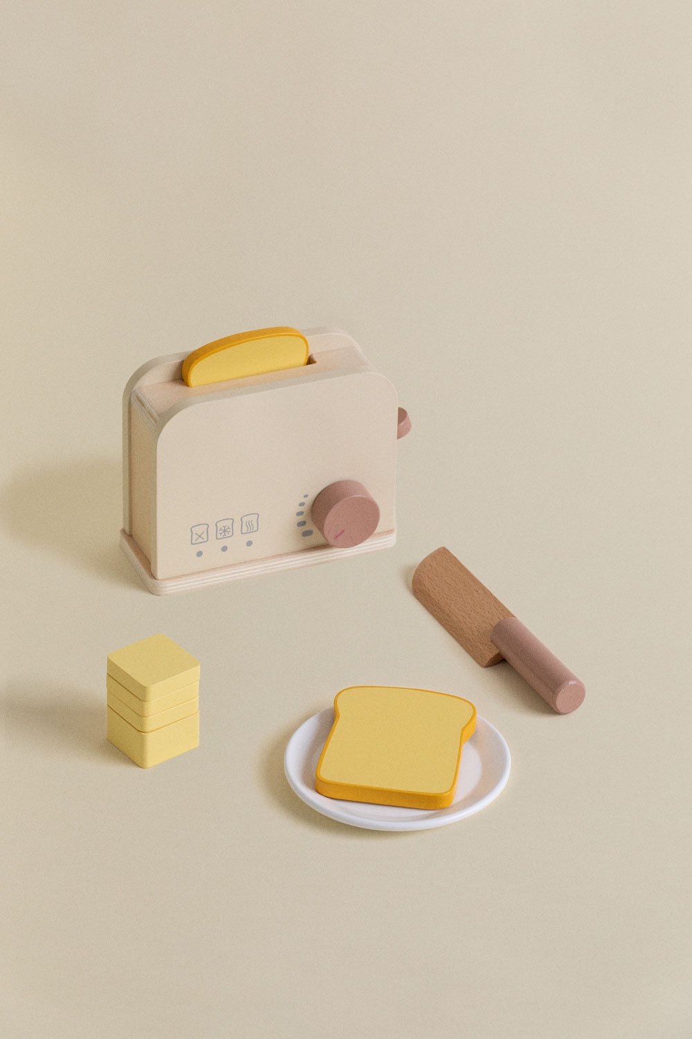 Diamta Kids Toaster aus Holz - SKLUM