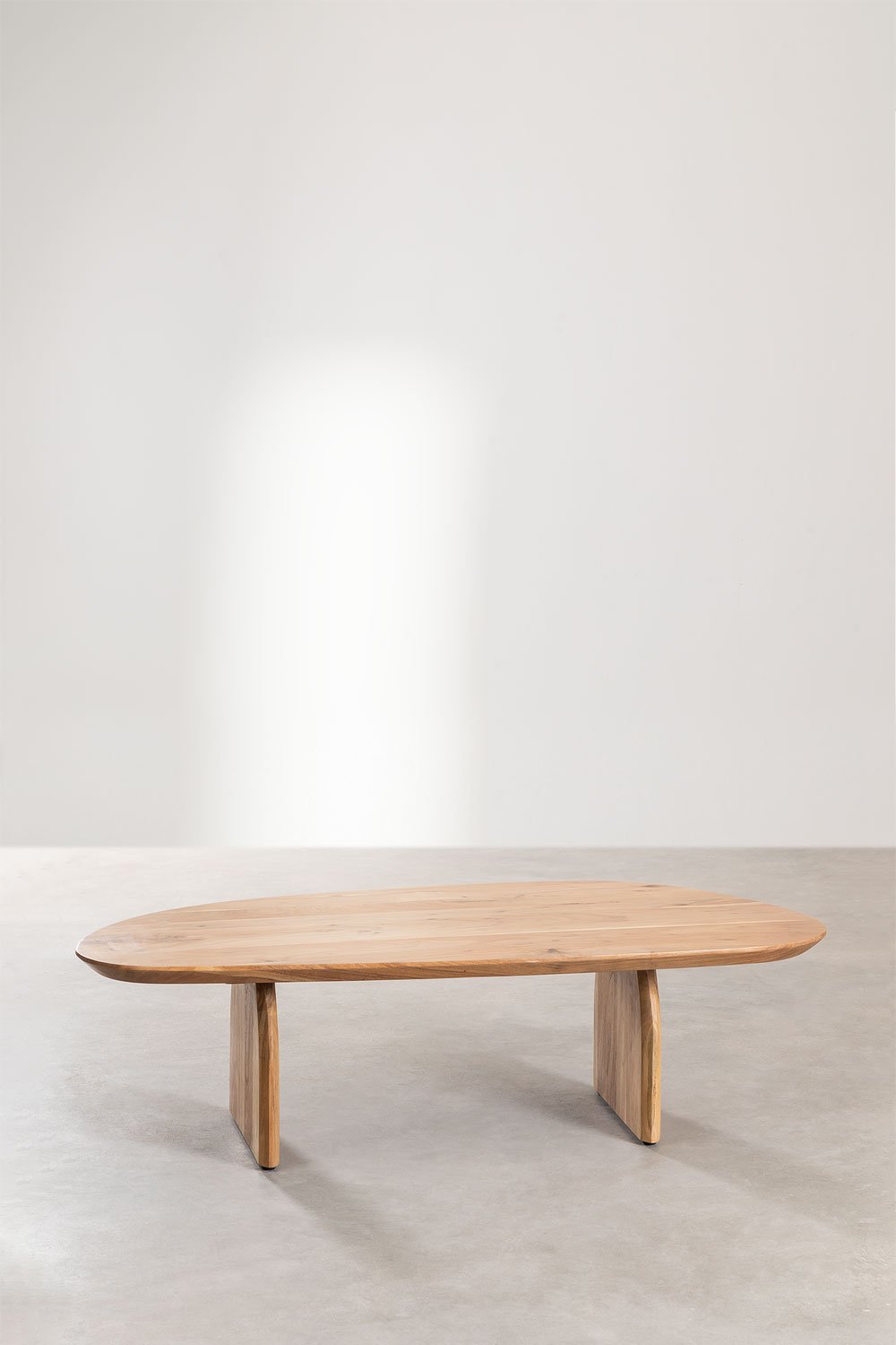 Couchtisch aus Akazienholz Bedum (135x80 cm) - SKLUM