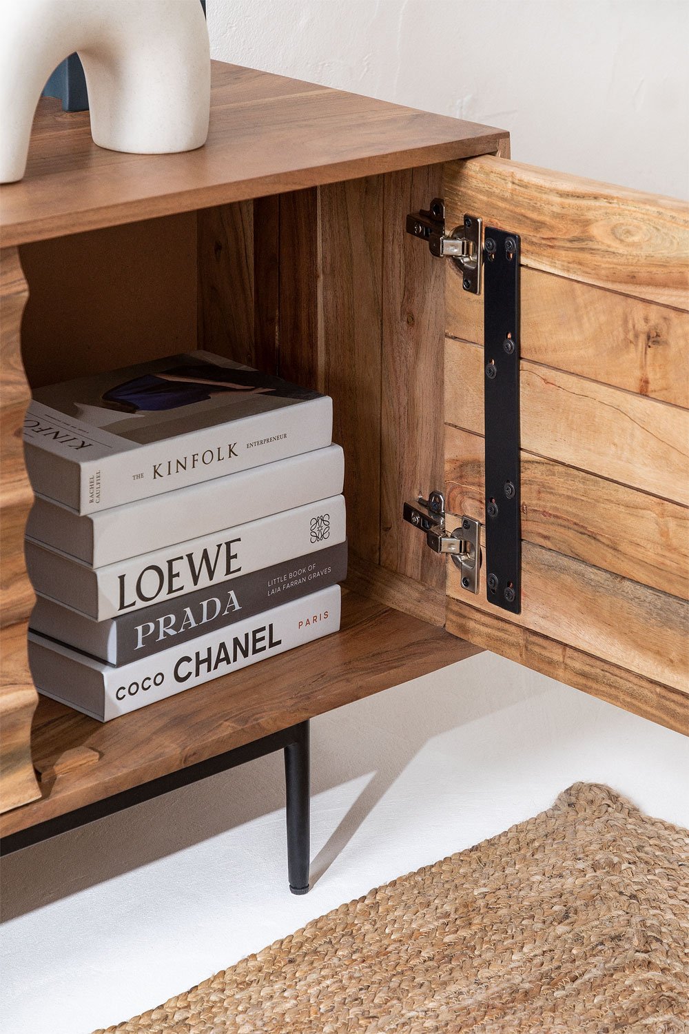 Adger solid wood tv stand store