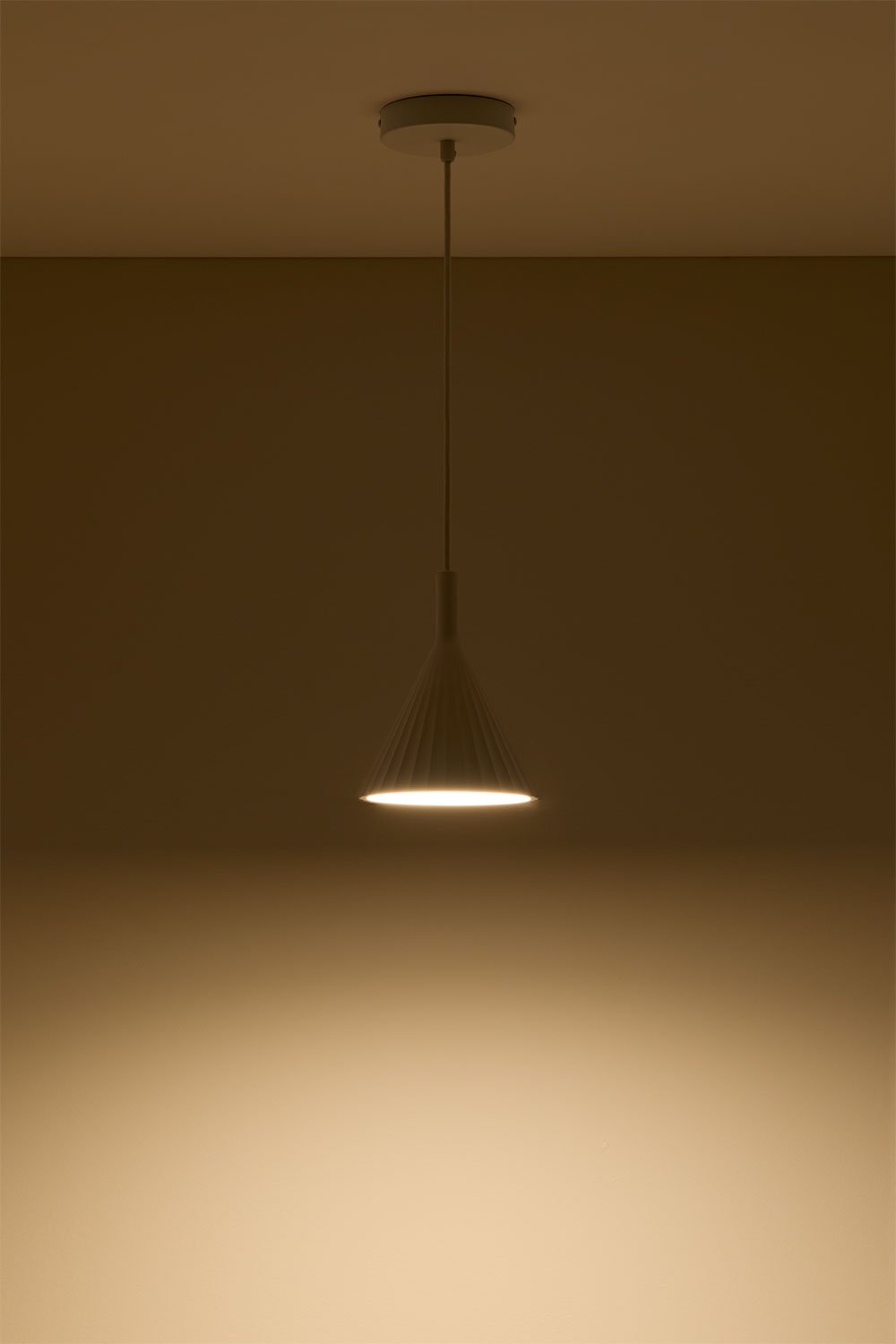 LED-Gips-Deckenleuchte Lydon - SKLUM