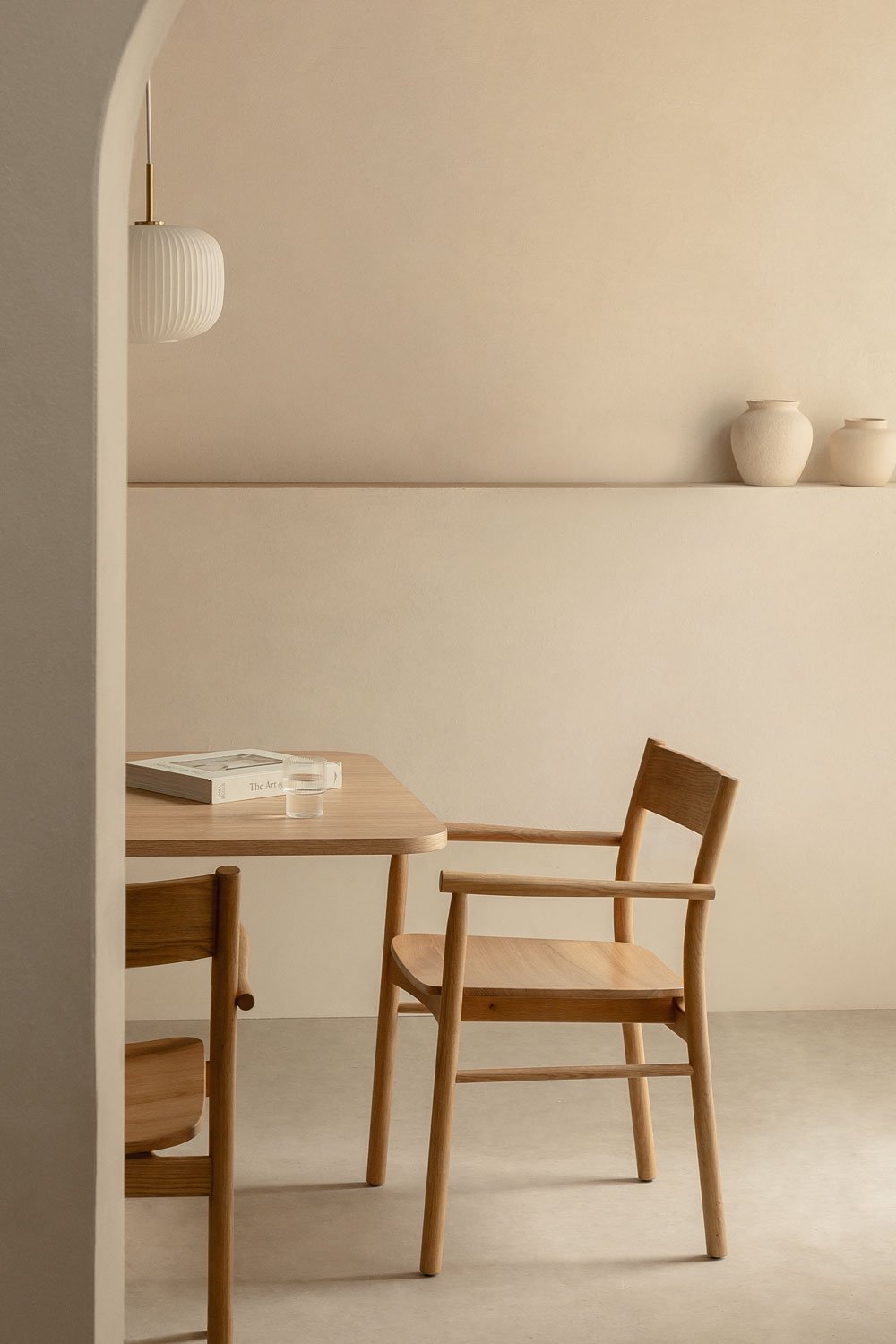 2er-Set Esszimmerstühle aus Eichenholz Mara Signature - SKLUM