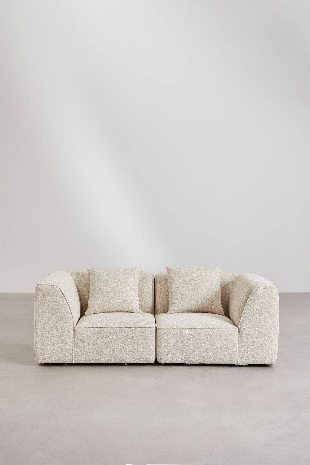 Cardea gepolstertes 2-teiliges modulares Sofa - SKLUM