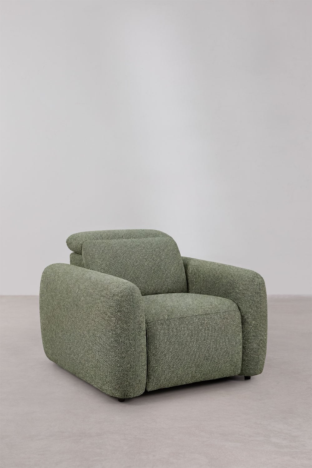 Wohnzimmerset mit 3-Sitzer-Elektro-Recliner-Sofa und gepolstertem ...