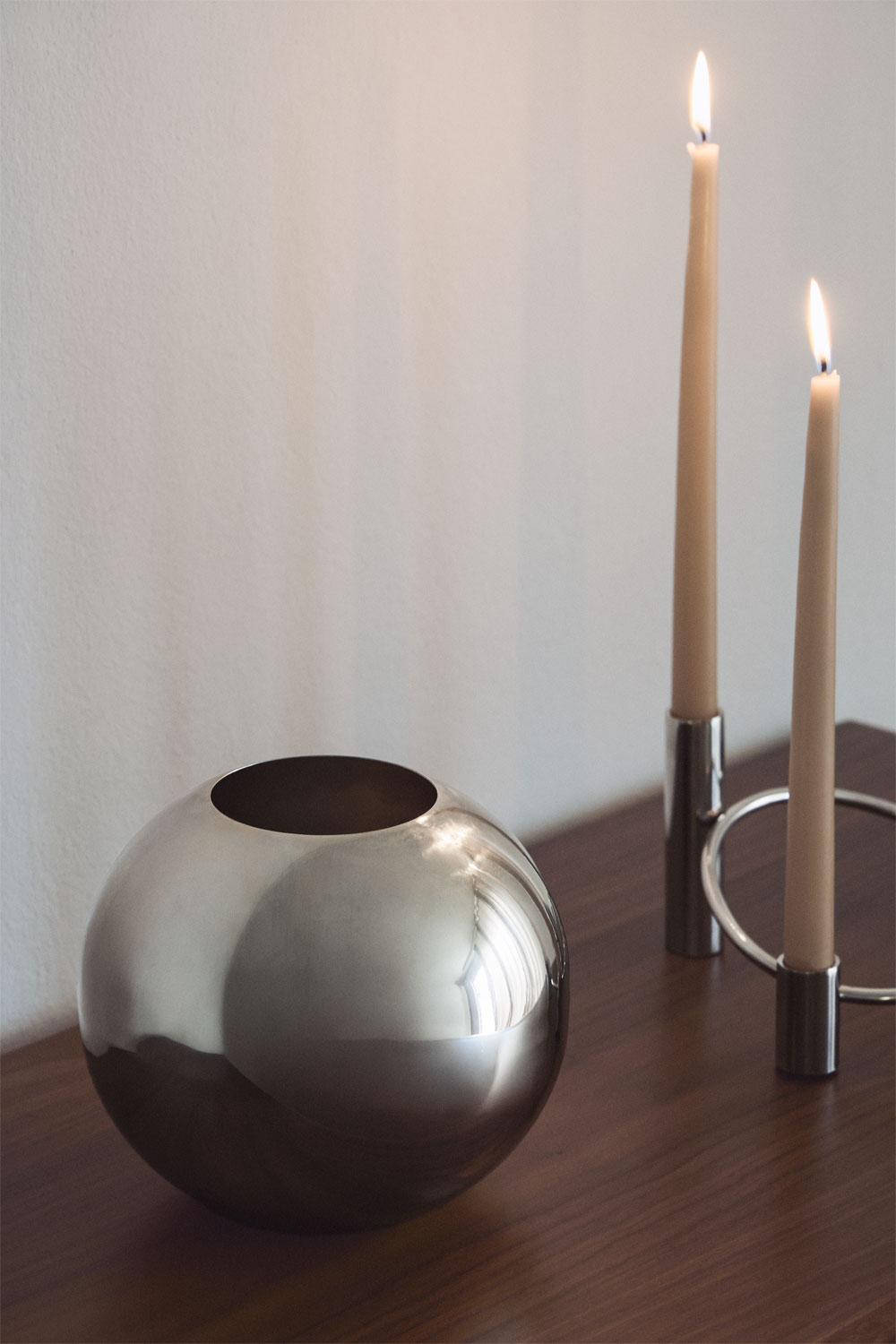 Brania Vase aus Edelstahl - SKLUM