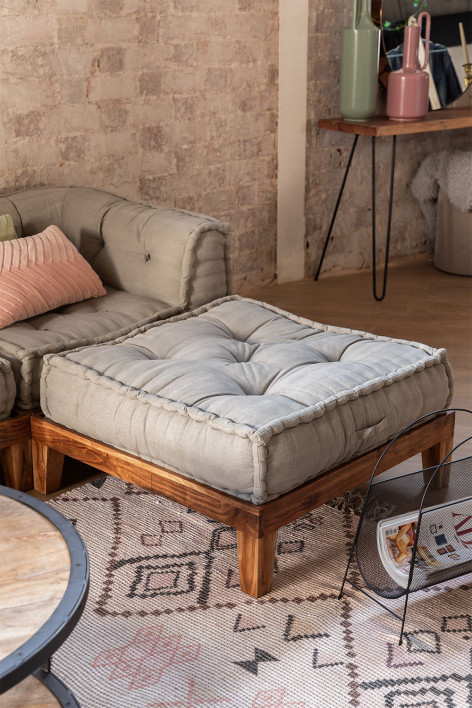 Sofá Modular Esquinero en Algodón Dhel - SKLUM