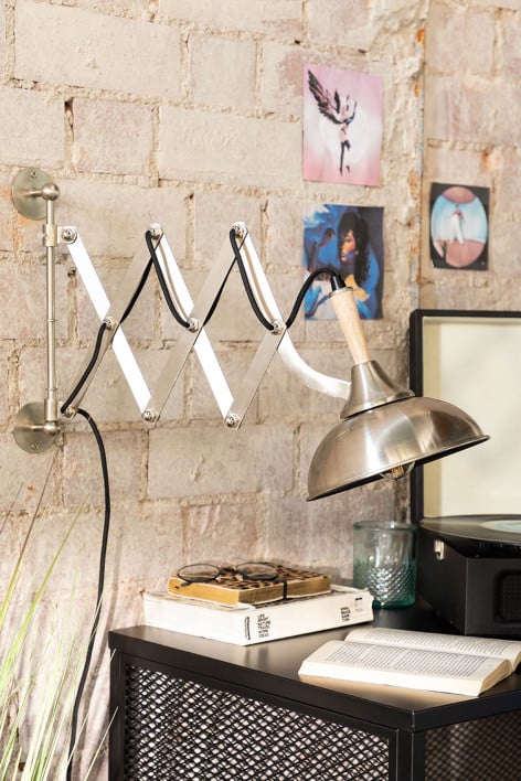 Aplique de Pared Metalizado Lizz - SKLUM