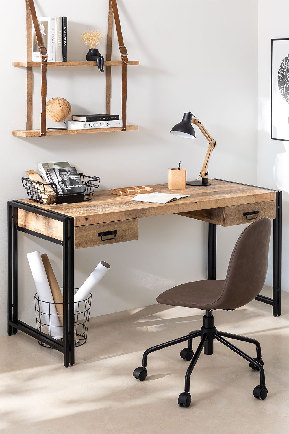 Escritorio en madera Tanem - SKLUM Escritorio en madera Tanem - SKLUM