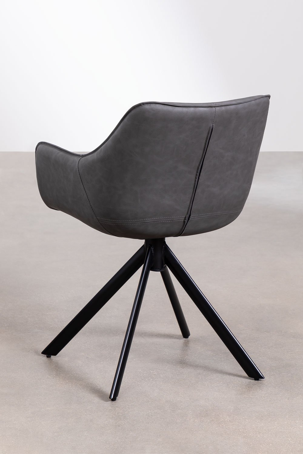 Pack de 4 Sillas de Comedor en Polipiel Lucy - SKLUM