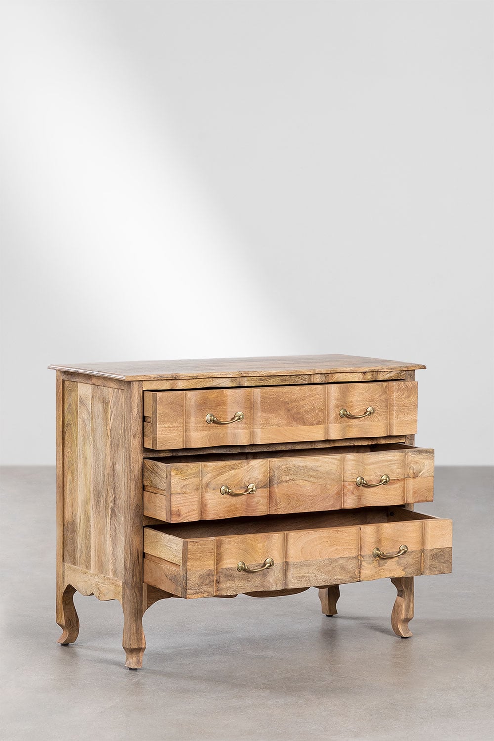 Cómoda 110x50 cm en madera de mango Dabina - SKLUM