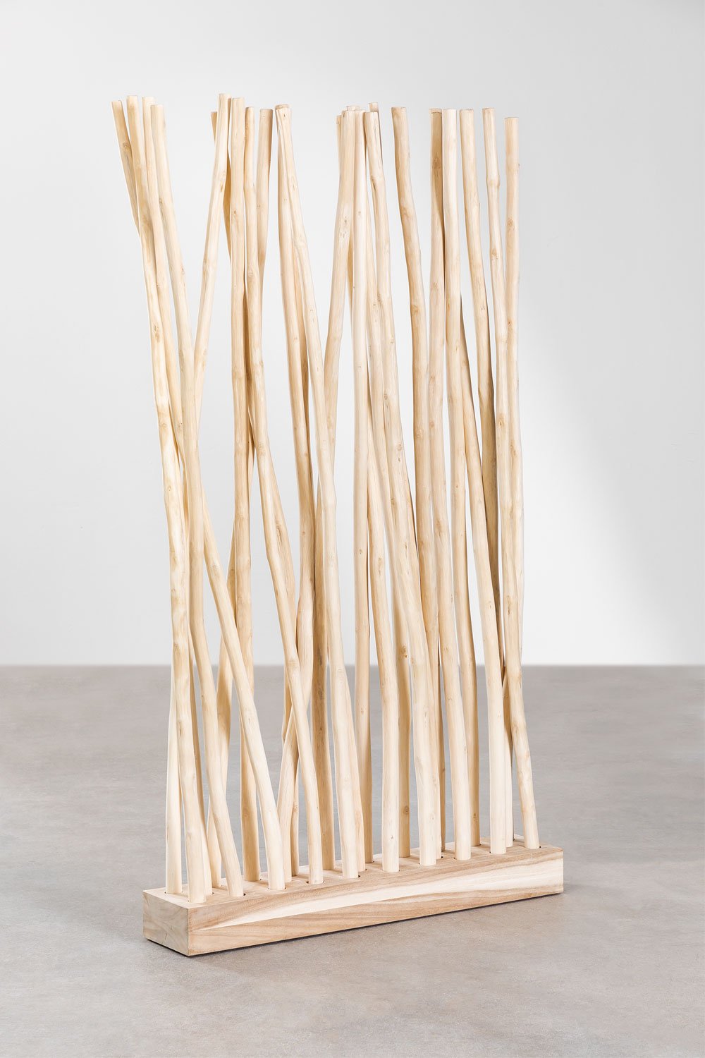 Biombo en madera de teca Narel - SKLUM