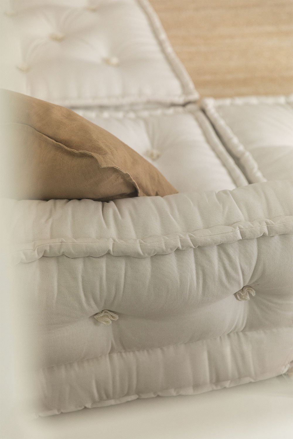 Sofá modular esquinero en algodón Dhel - SKLUM