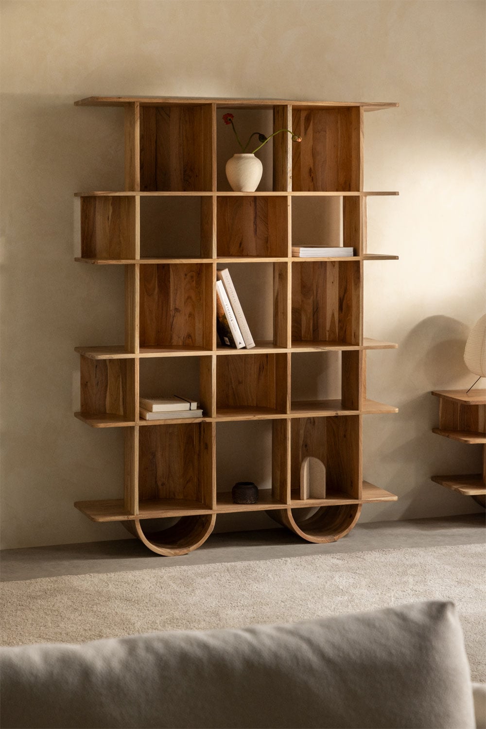 Estantería 130x180 cm en madera Flin - SKLUM