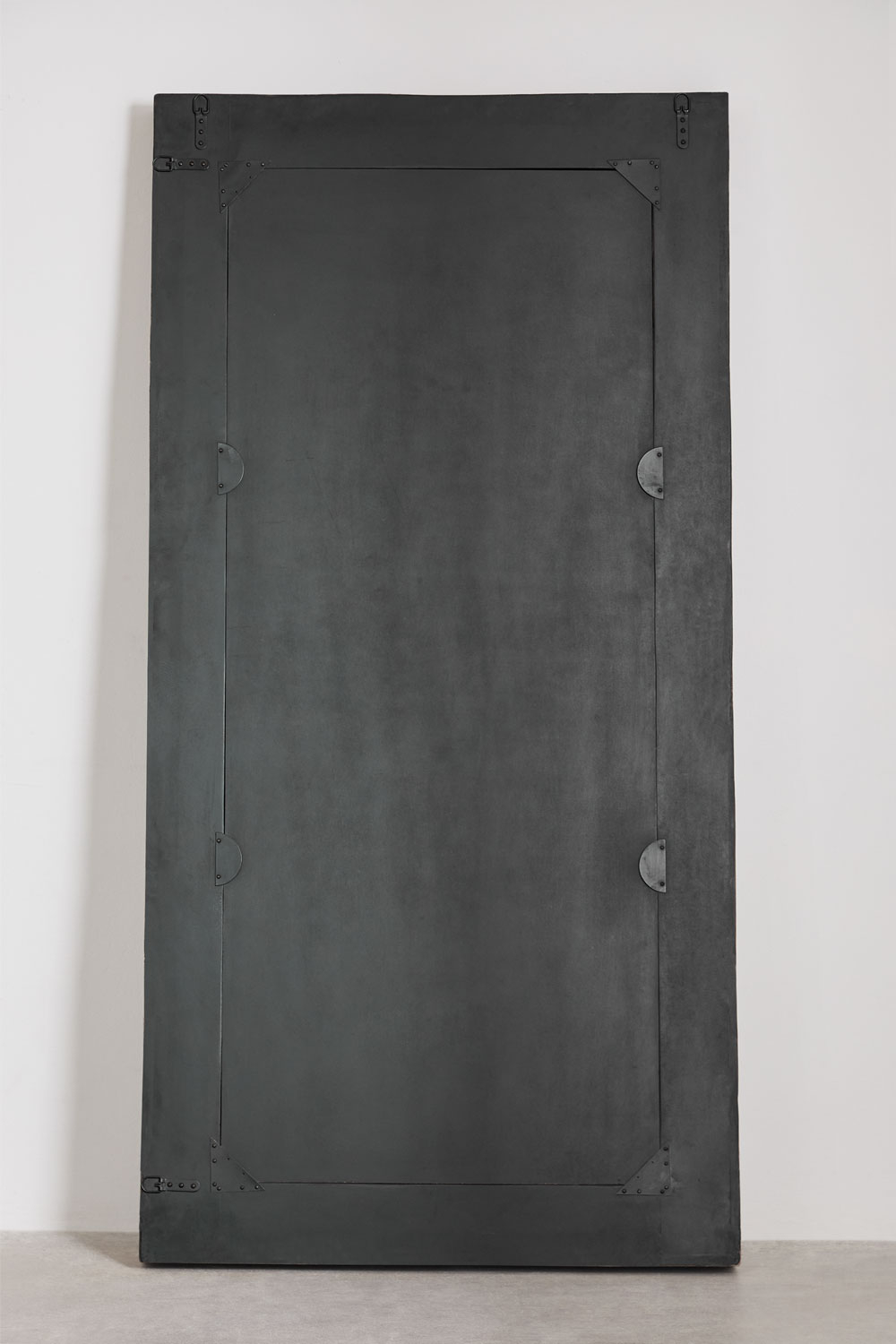 Espejo de pared rectangular en madera reciclada Juvira - SKLUM