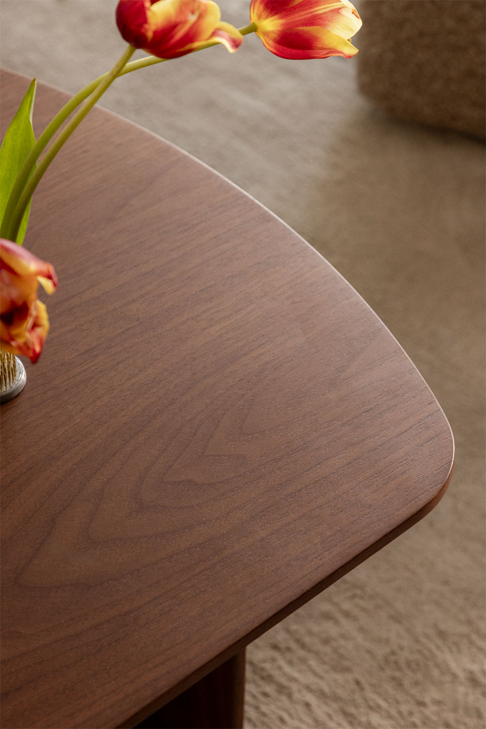 Mesa de centro rectangular 120x60 cm en MDF Tuareg - SKLUM