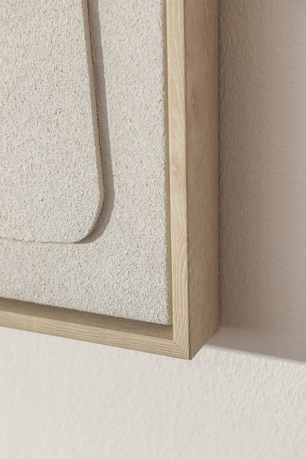 Cuadro decorativo 100x140 cm pintado a mano con relieve Aloxen - SKLUM