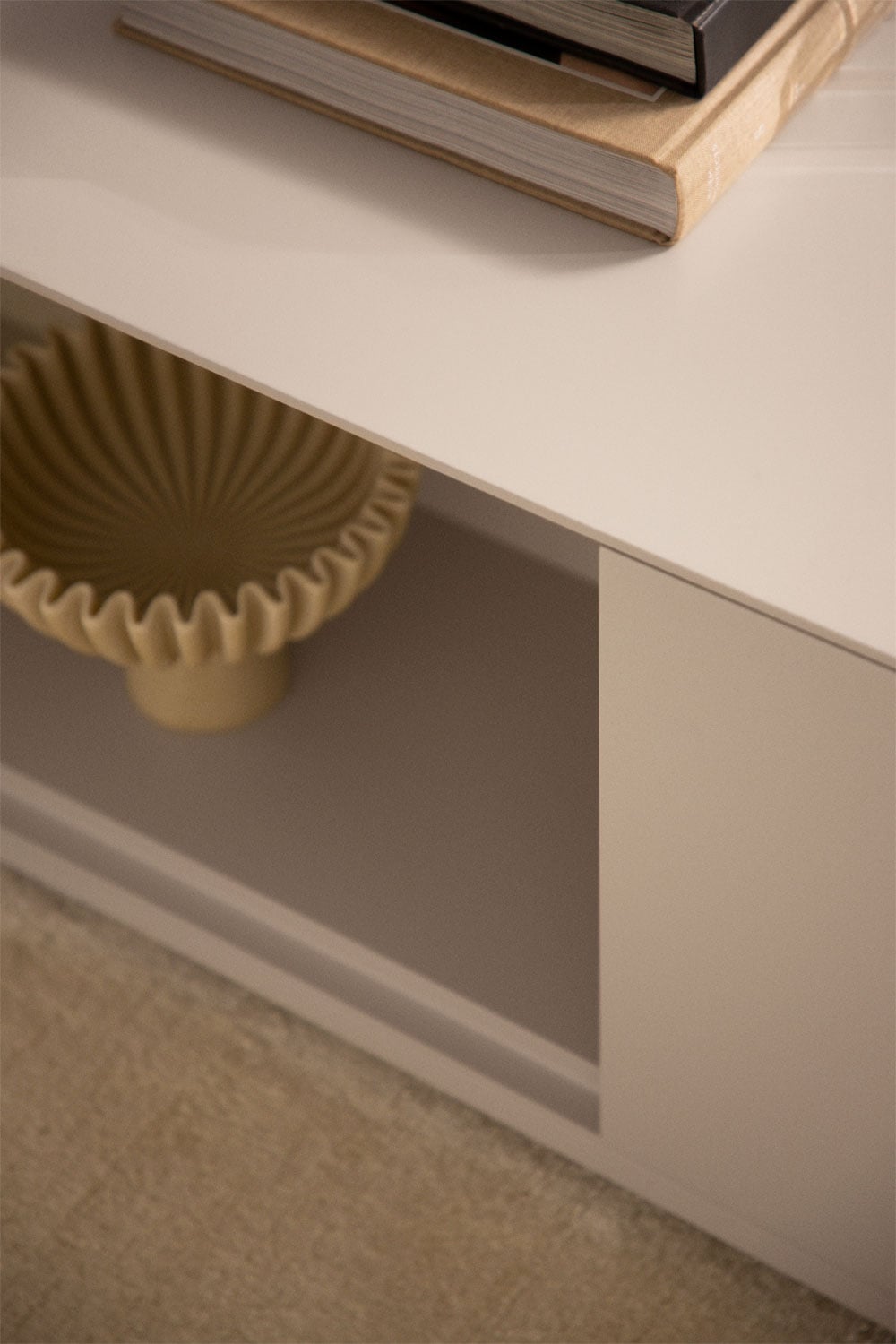 Mesa de centro rectangular 120x60 cm en MDF Kivora - SKLUM