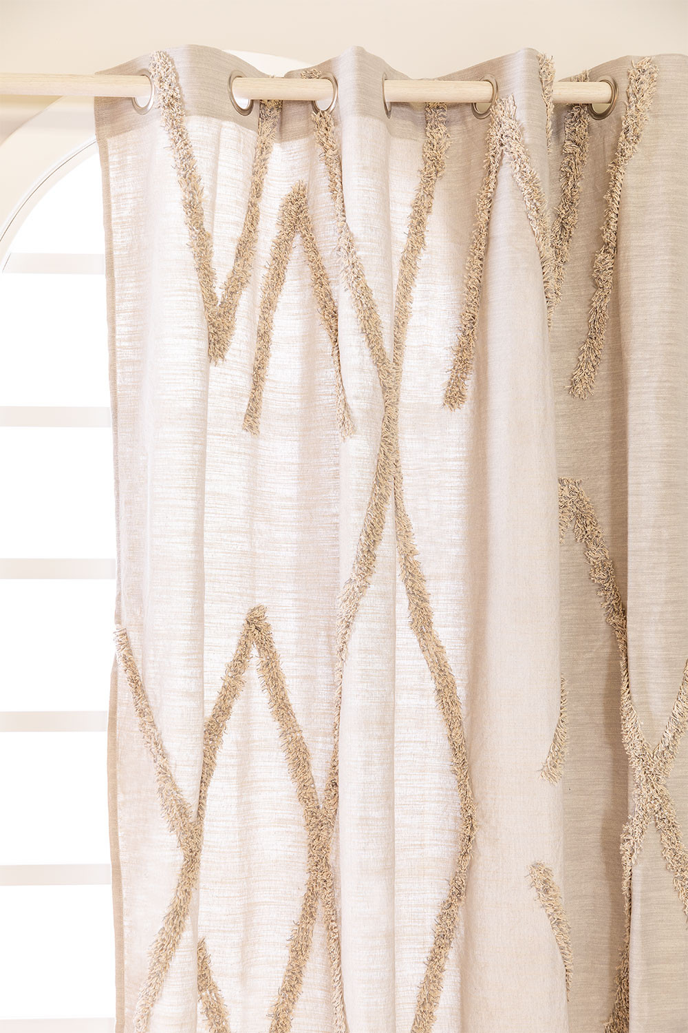 Rideau en coton (209x134 cm) Jasper - SKLUM