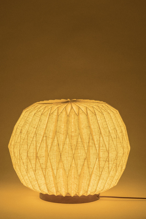 Lampe de table sans fil en bois Fernati - SKLUM