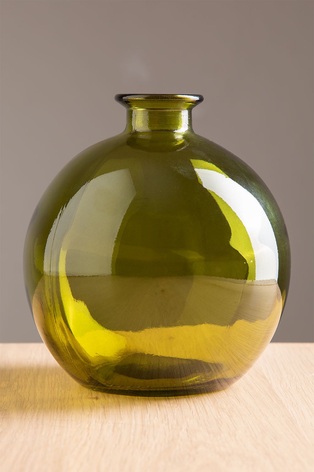 Vase en verre recyclé (27,5 cm) Dinte - SKLUM