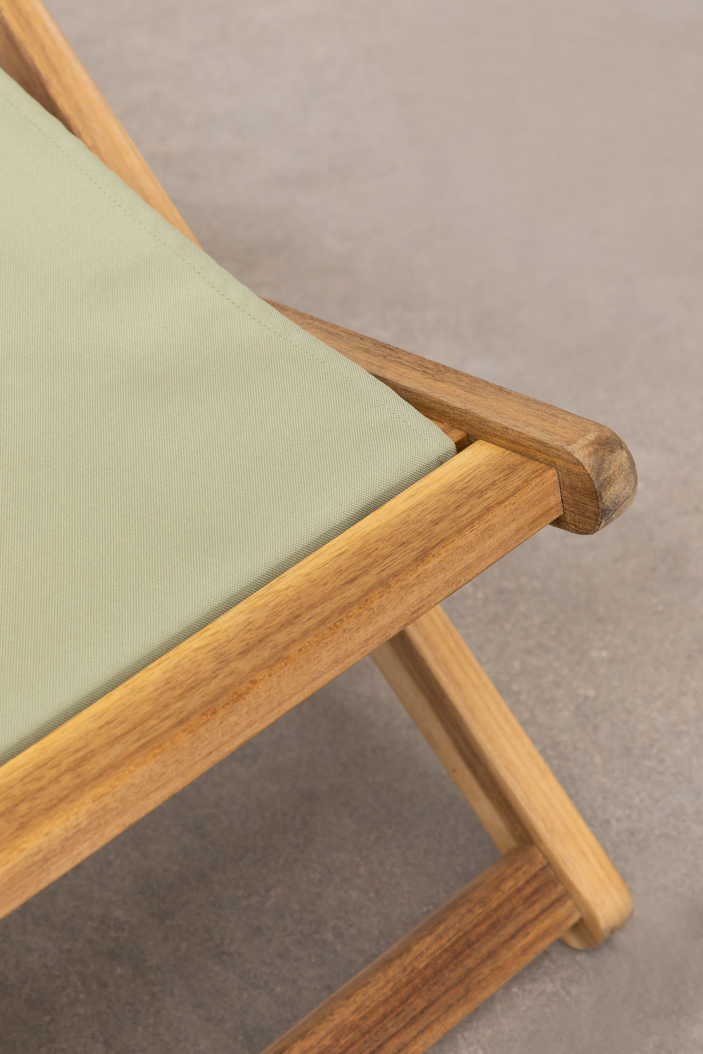 Hamac Pliable avec Coussin en Bois Kardis - SKLUM