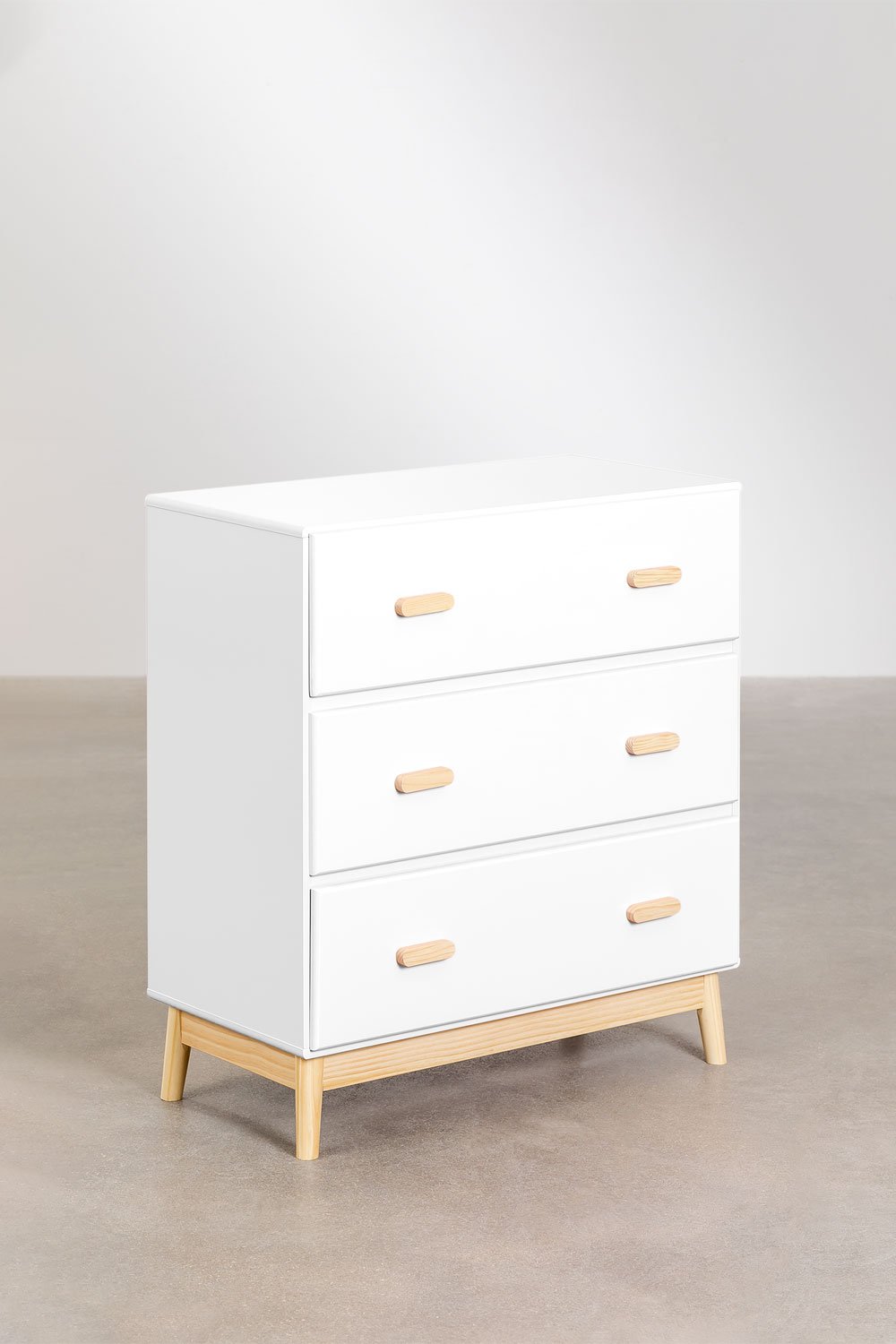 Commode en MDF et bois de pin Tom Kids - SKLUM
