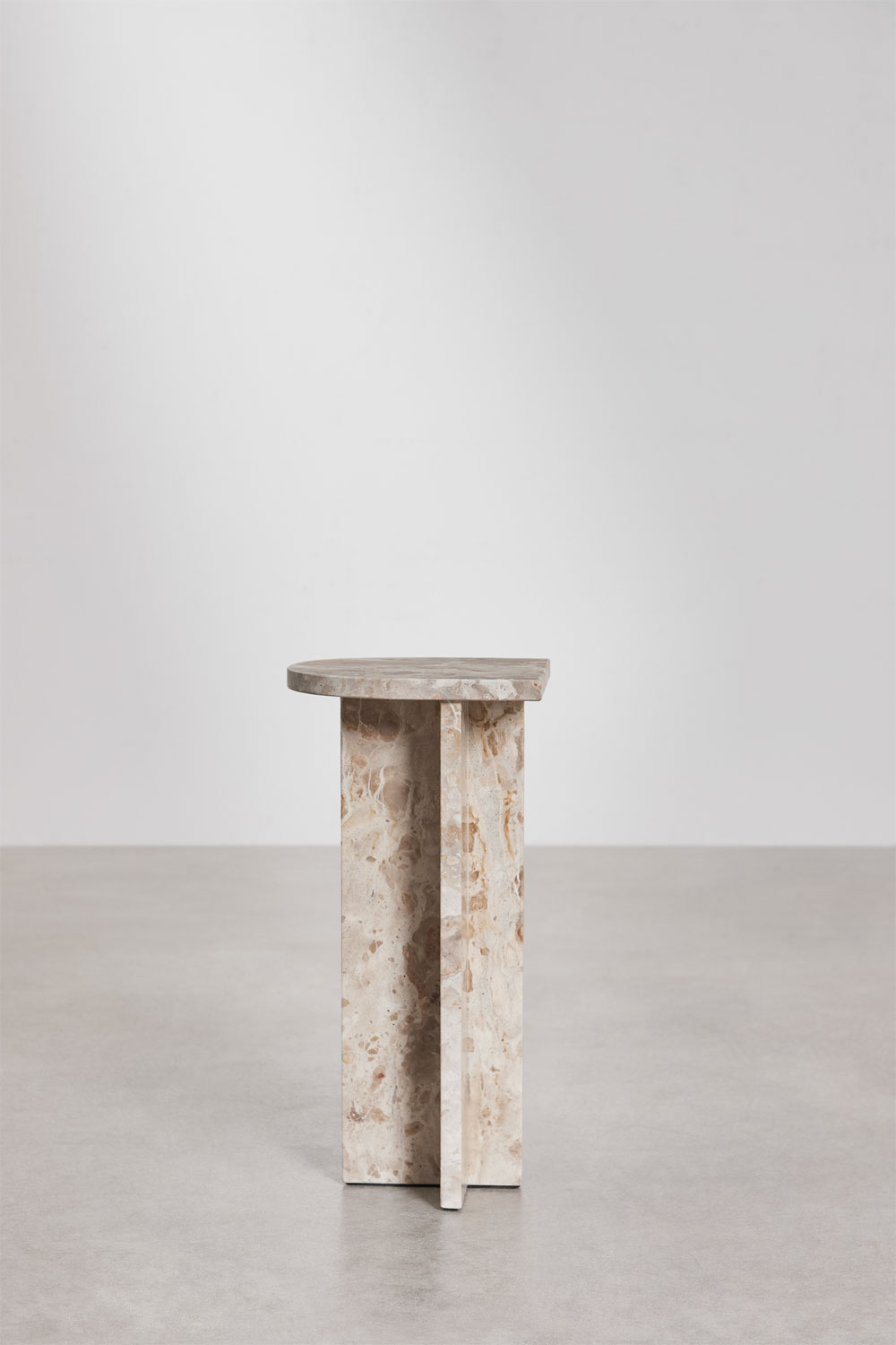 Table de chevet en pierre naturelle Corwel - SKLUM