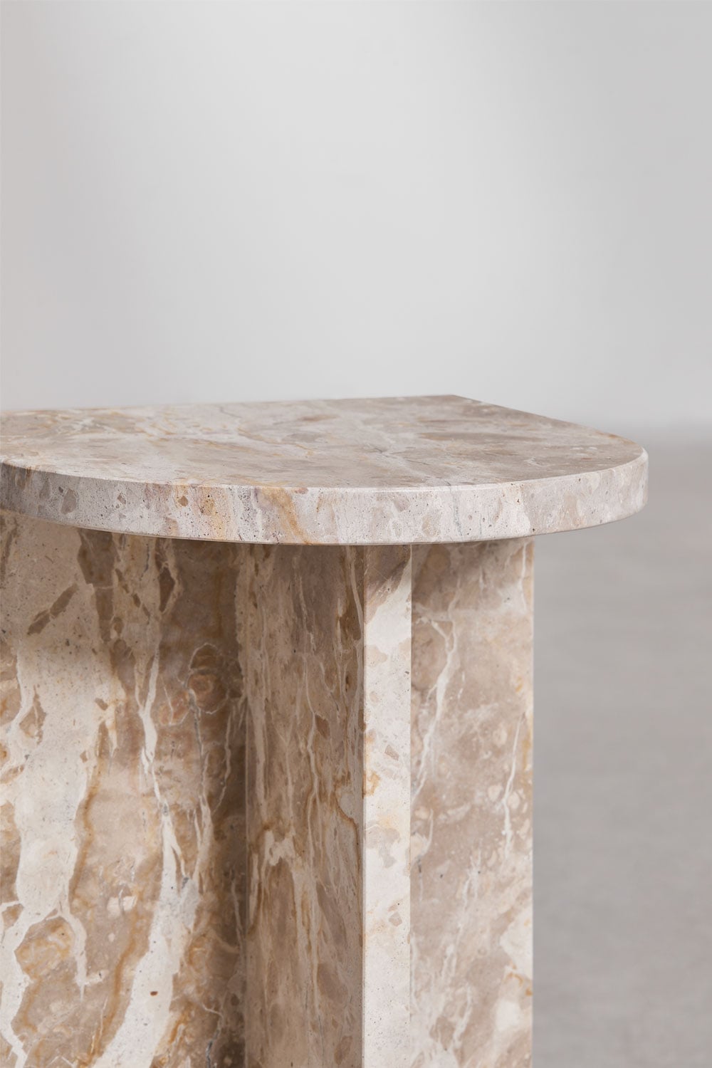 Table de chevet en pierre naturelle Corwel - SKLUM