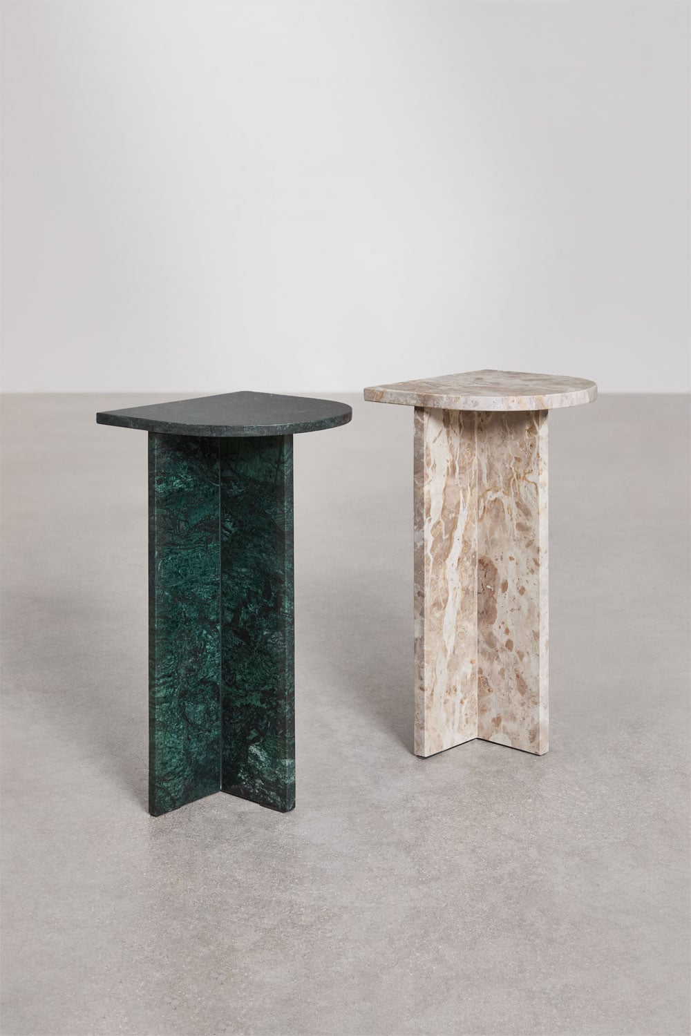 Table de chevet en pierre naturelle Corwel - SKLUM