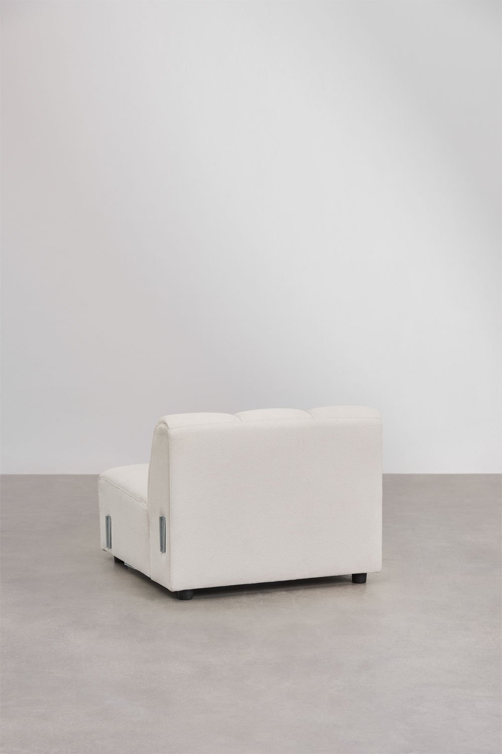 Module central pour canapé modulable en tissu bouclé Eliot - SKLUM