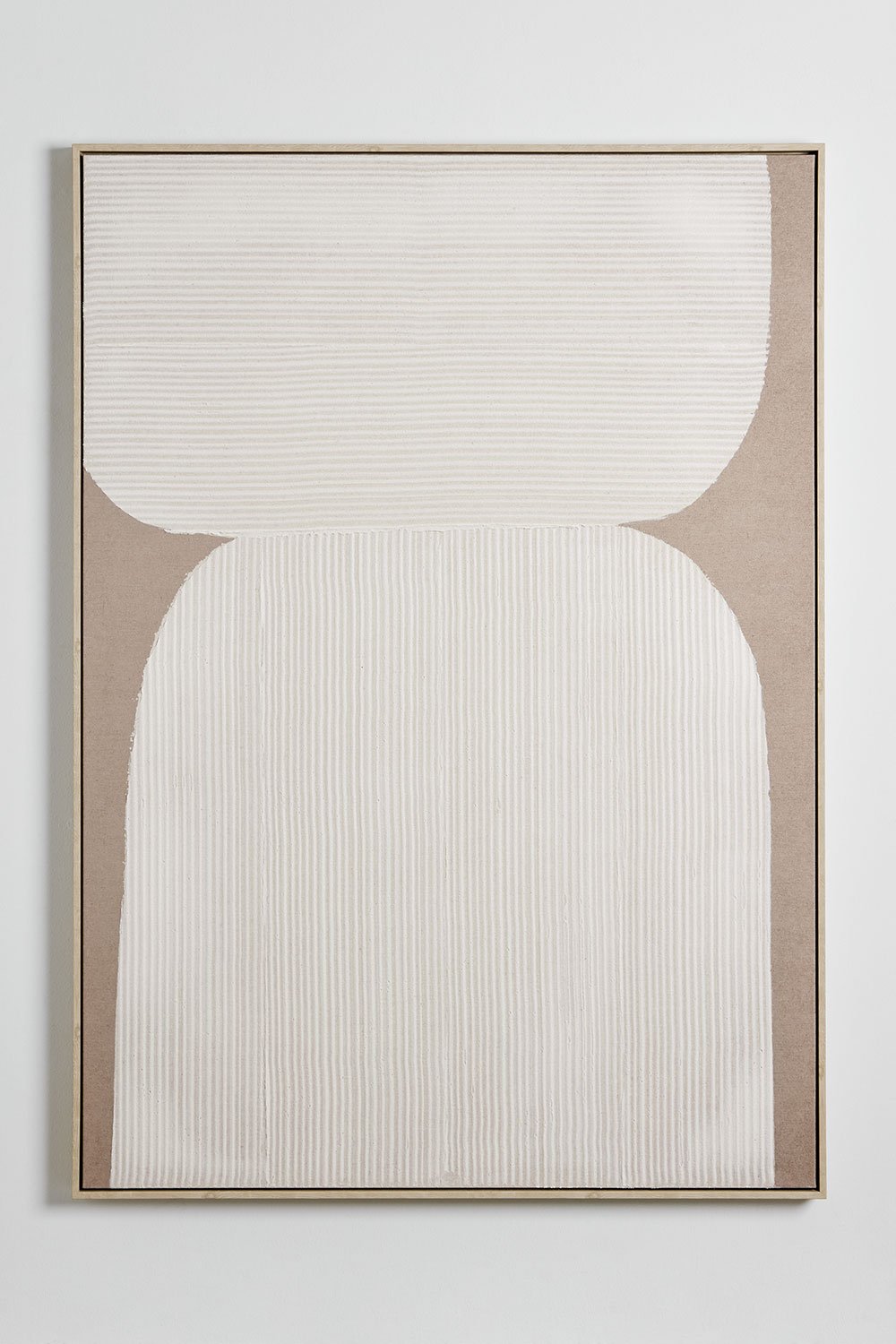 Tableau décoratif 100x140 cm peint à la main sur toile Arvilo - SKLUM