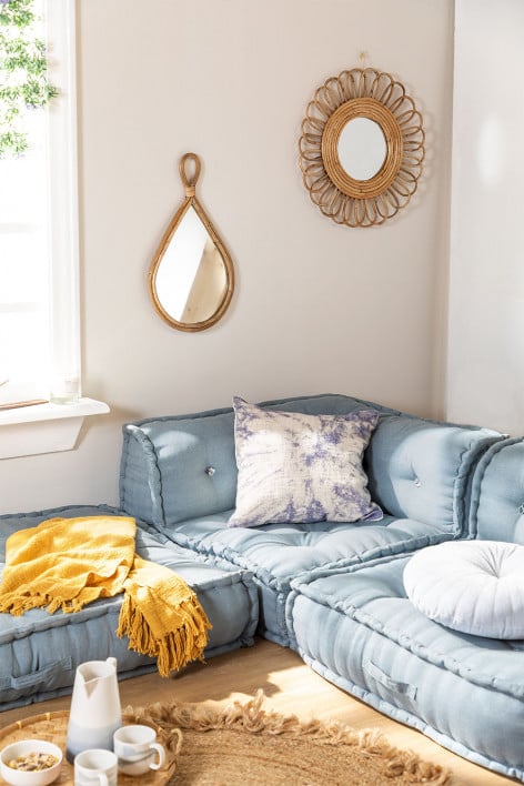 Modular Sofa Base (100 x 100 cm) Yebel - SKLUM