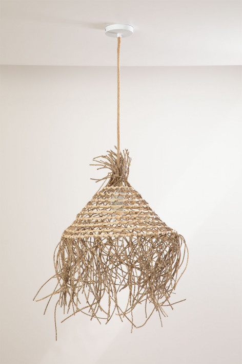 Jute Ceiling Lamp Vries - SKLUM