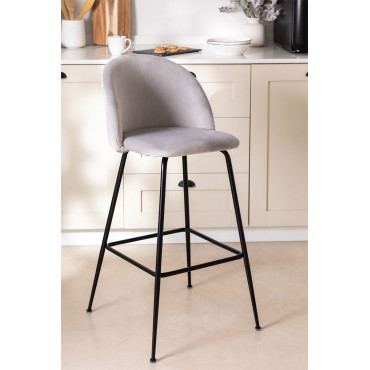 Velvet High Stool Kana Design - SKLUM
