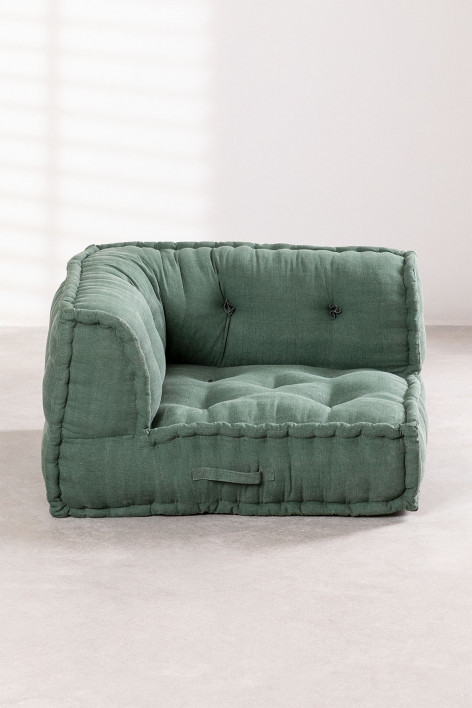 Modular Corner Sofa in Cotton Dhel - SKLUM