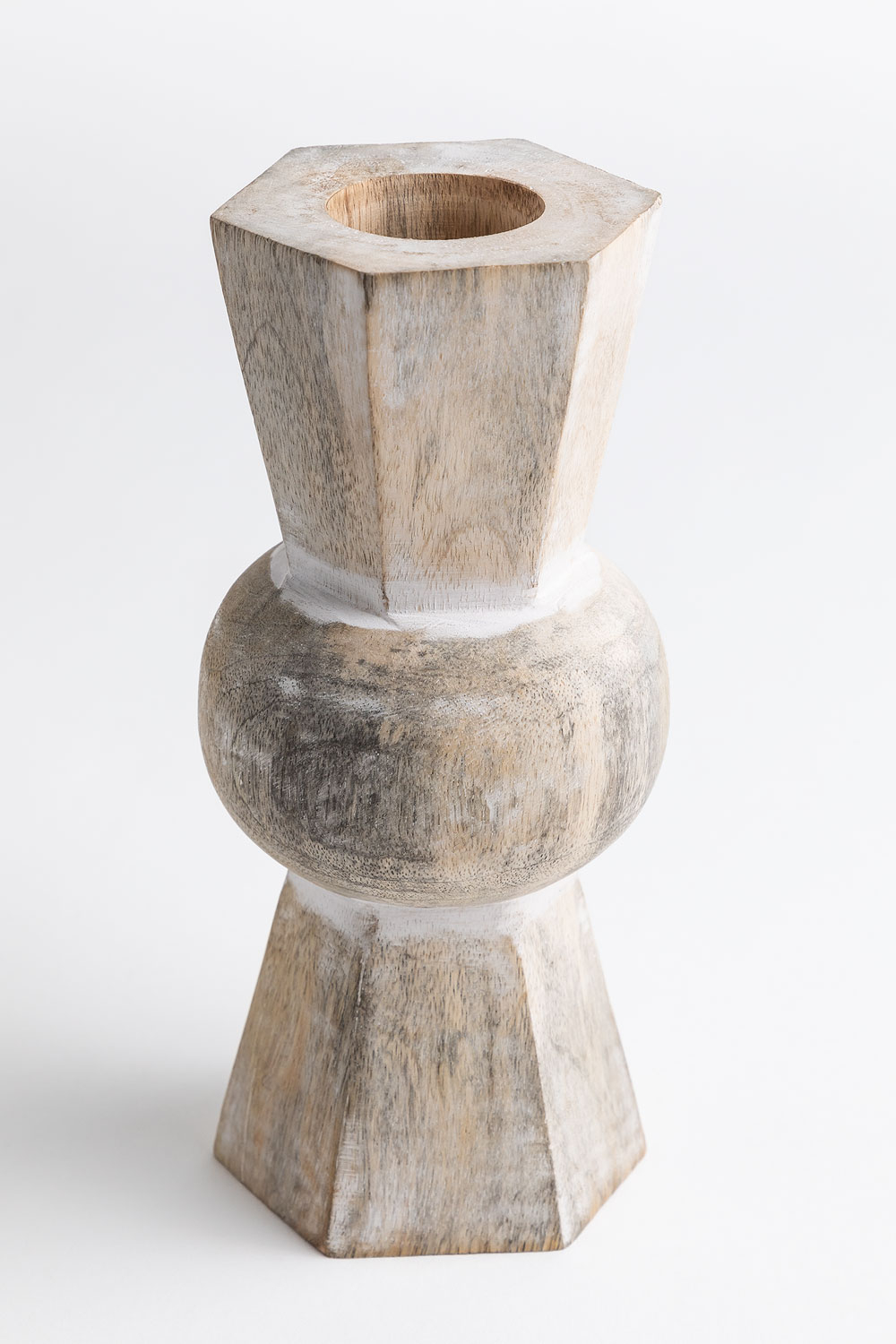 Mango Wood Vase Kerala - SKLUM