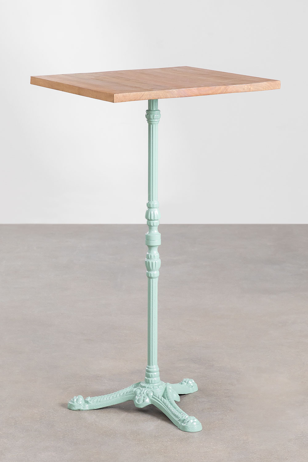 Square Acacia Wood Bar Table Vienna - SKLUM