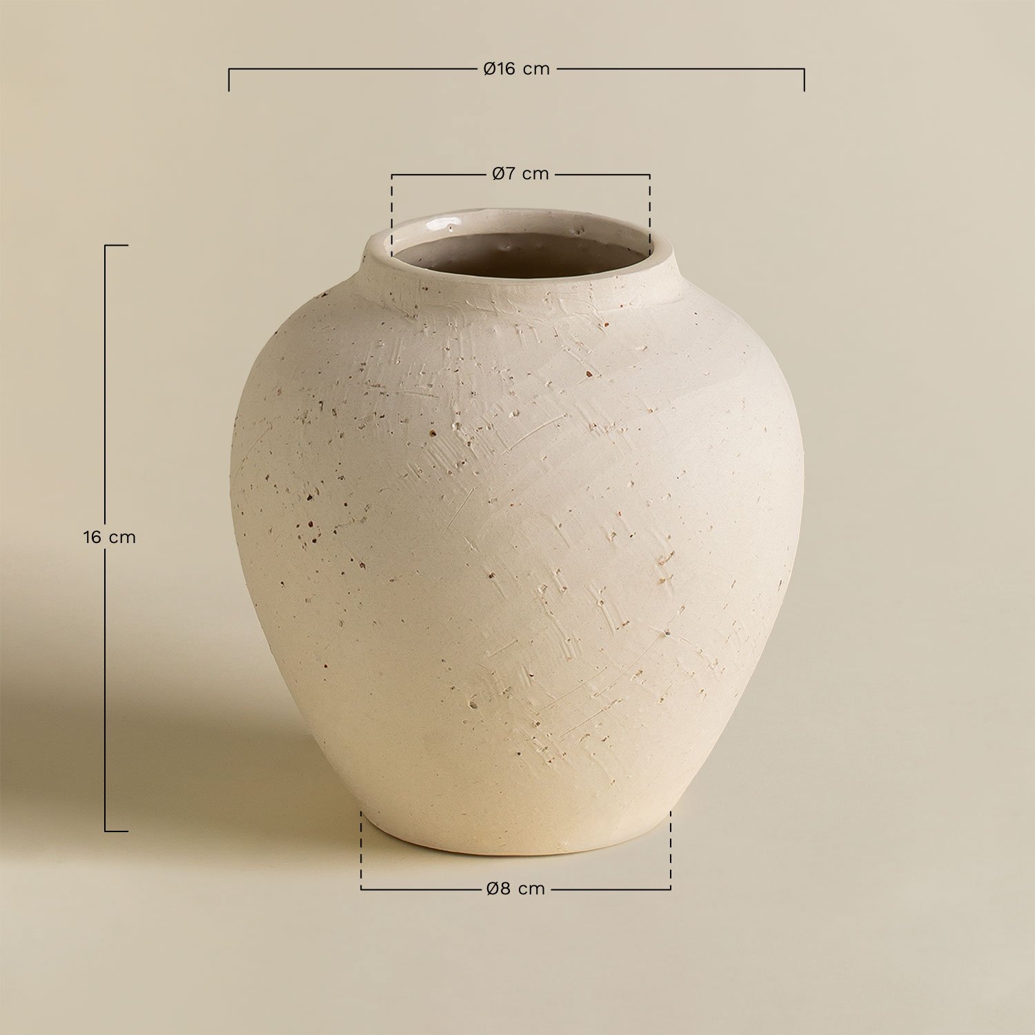 Bronte Ceramic Vase - SKLUM
