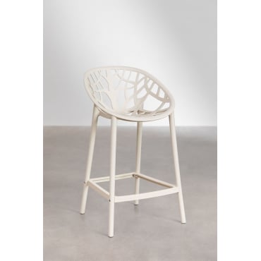 Pack of 4 Mustard High Stools 65cm Ores - SKLUM