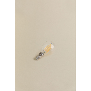 LED Filament Bulb E14 G45 6W - SKLUM