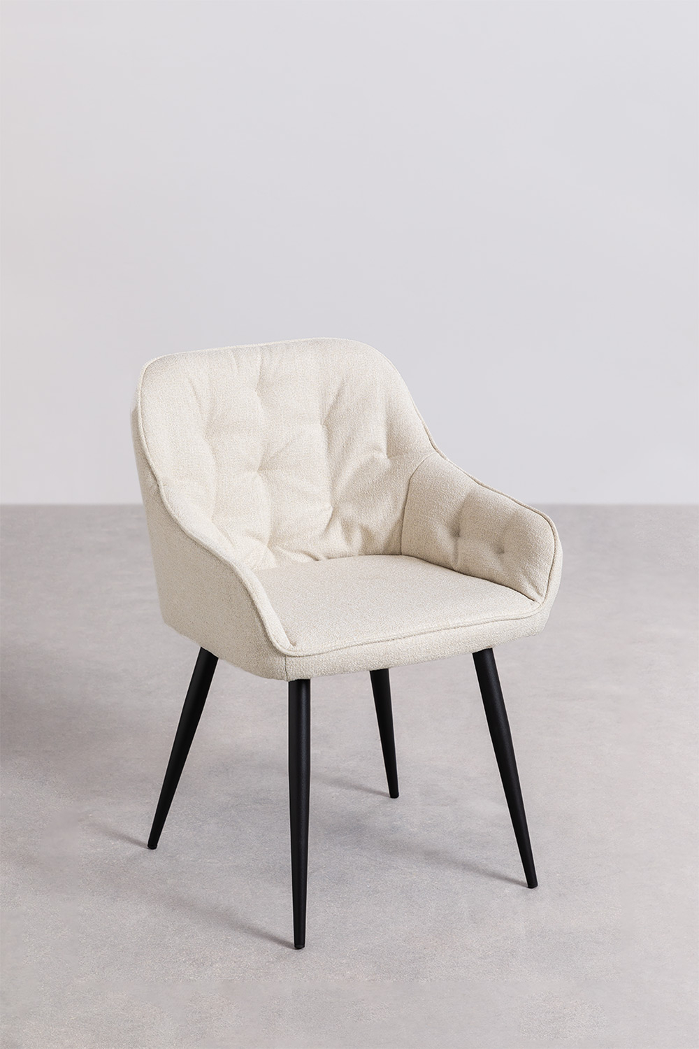 Pack of 4 dining chairs in Zilen fabric SKLUM