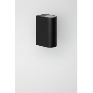 Pevot outdoor wall light in aluminium with 2 light points - SKLUM