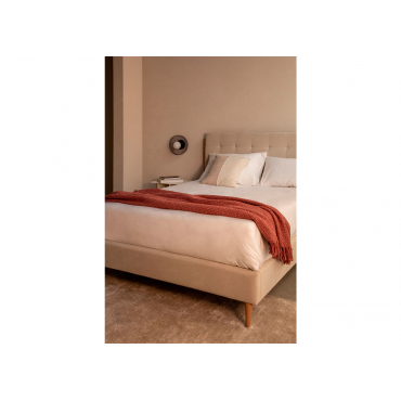 Samira upholstered bed - SKLUM