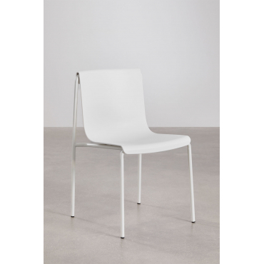 Pack of 2 Ismene polypropylene dining chairs - SKLUM