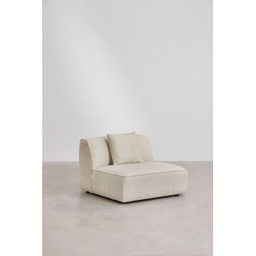 Central module for modular sofa in Cardea loop pile fabric - SKLUM